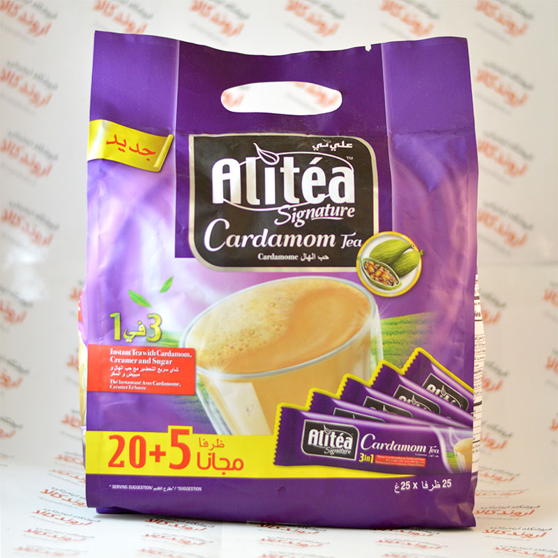 چای علی تی Alitea با طعم هل cardamom - فروشگاه اینترنتی اروندکالا