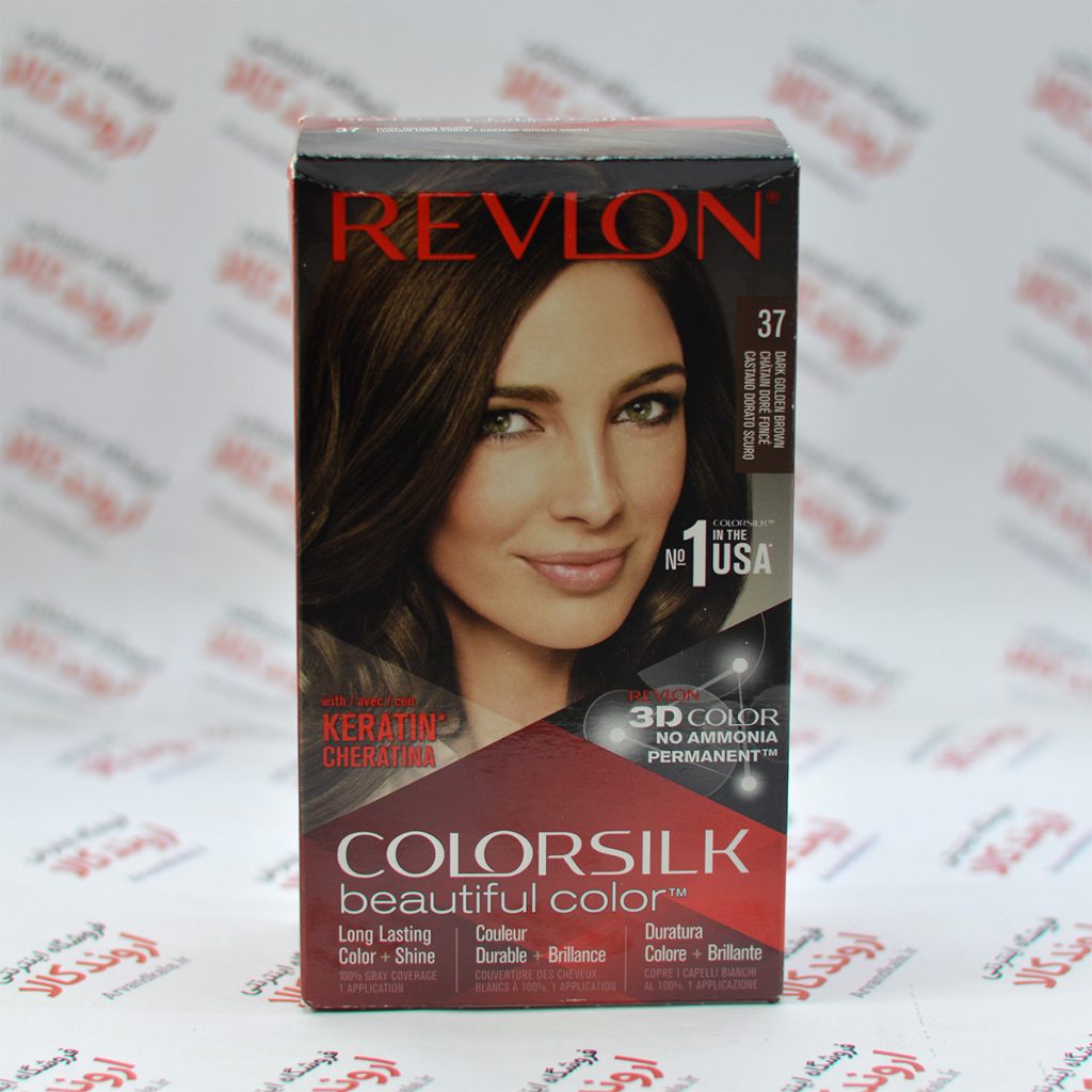 کیت رنگ مو رولون Revlon مدل 37 Dark Golden Brown - فروشگاه اینترنتی ...