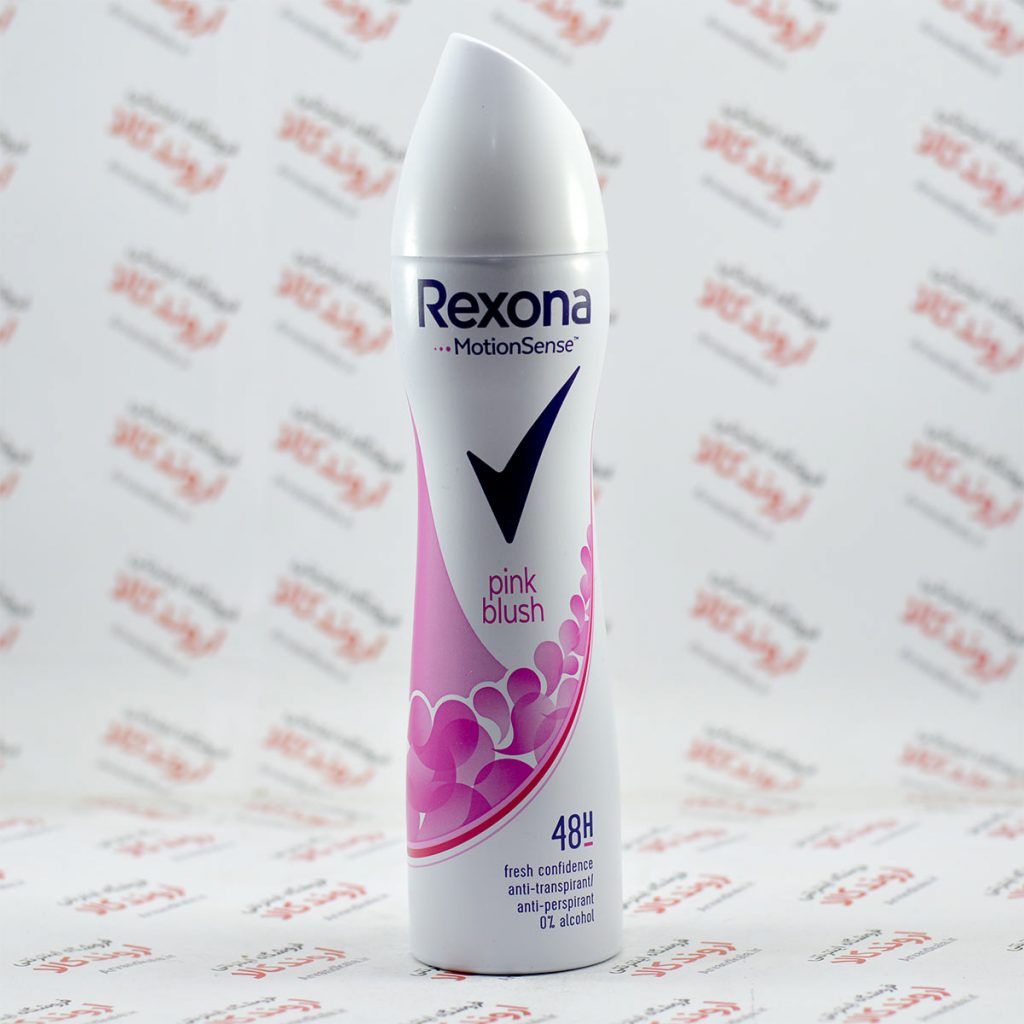 اسپری زنانه رکسونا Rexona مدل Pink Blush - فروشگاه اینترنتی اروندکالا