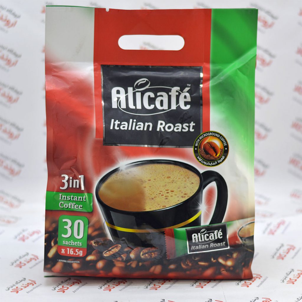 قهوه فوری علی کافه Alicafe مدل Italian Roast - فروشگاه اینترنتی اروندکالا