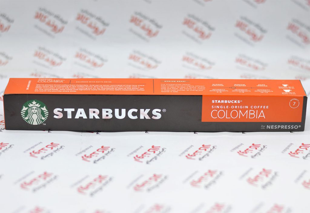 کپسول قهوه استارباکس STARBUCKS مدل COLOMBIA - فروشگاه اینترنتی اروندکالا