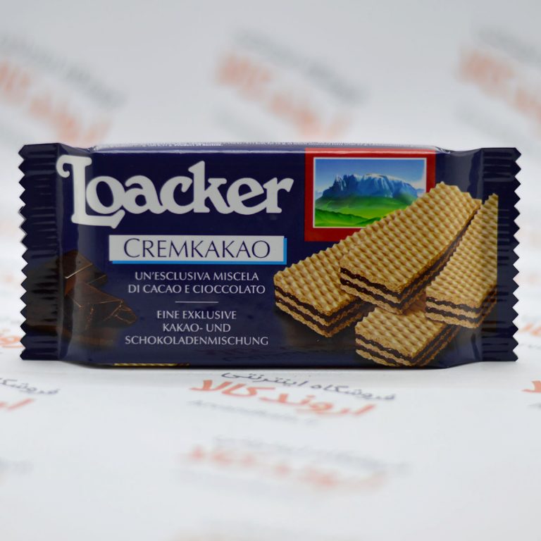 ویفر لواکر Loacker مدل Crem Kakao - فروشگاه اینترنتی اروندکالا