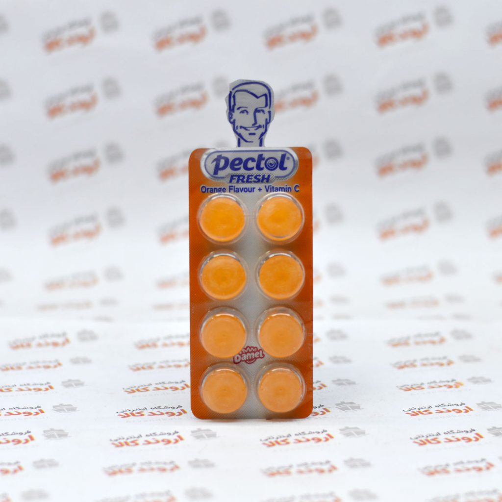 آبنبات سرد پکتول Pectol مدل Orange Flavour - فروشگاه اینترنتی اروندکالا
